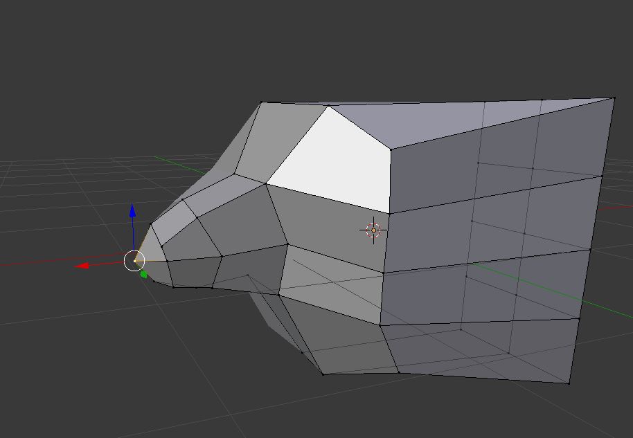 Cardinal bird in Blender