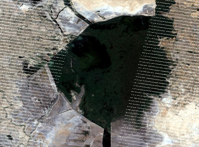 Remove Landsat 7 Black Stripes From Qgis 9365
