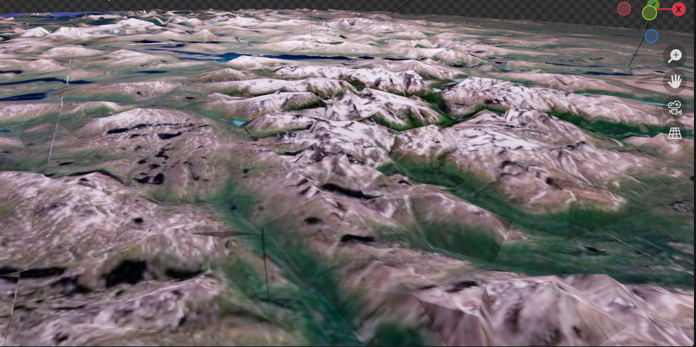 Earth geographic data into Blender